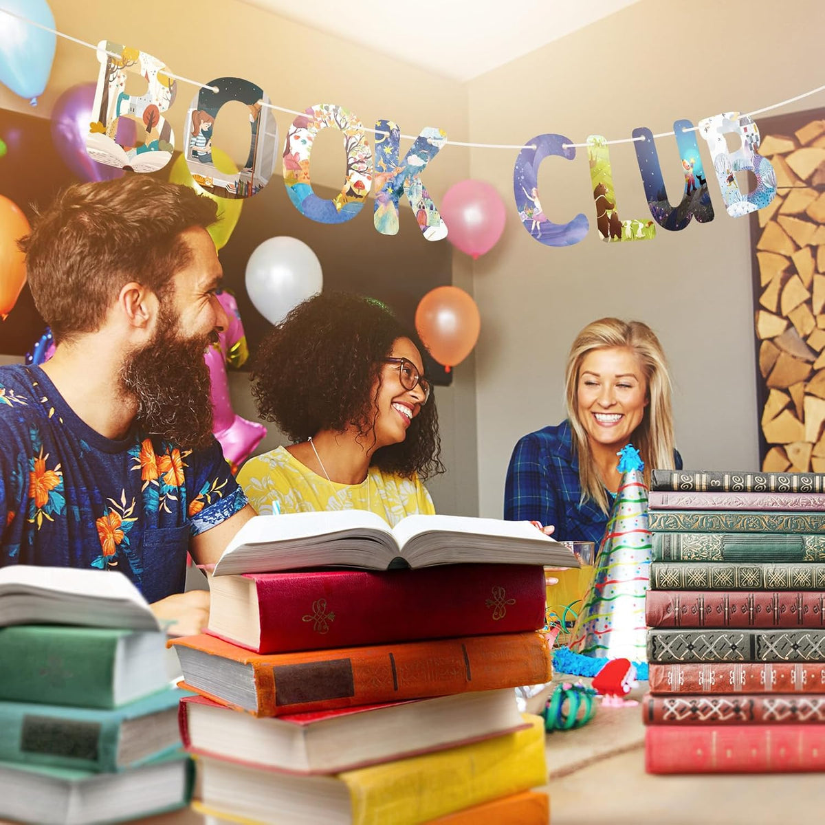 Book Club Banner-2 Pieces – Book Junkie Bingo